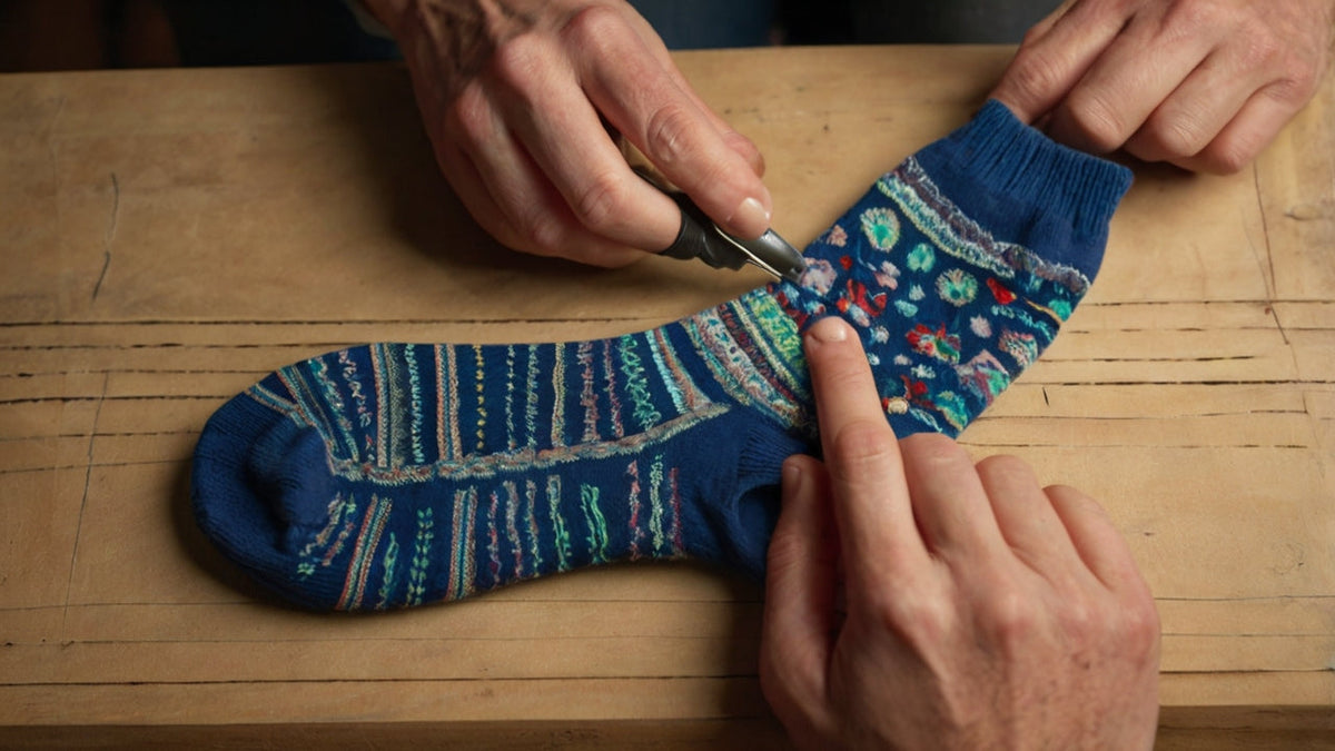 Patch Up Your Favorite Socks: No-Sew Solutions for Sock Repair — Sockfly