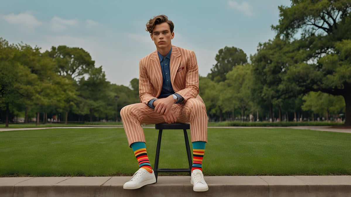 Rocking High Socks with Sneakers: Your Style Guide to Casual Fashion ...