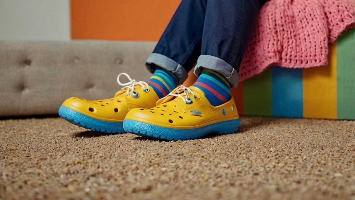 Stylishly Sock It to Them: 5 Chic Ways to Rock Crocs with Socks — Sockfly