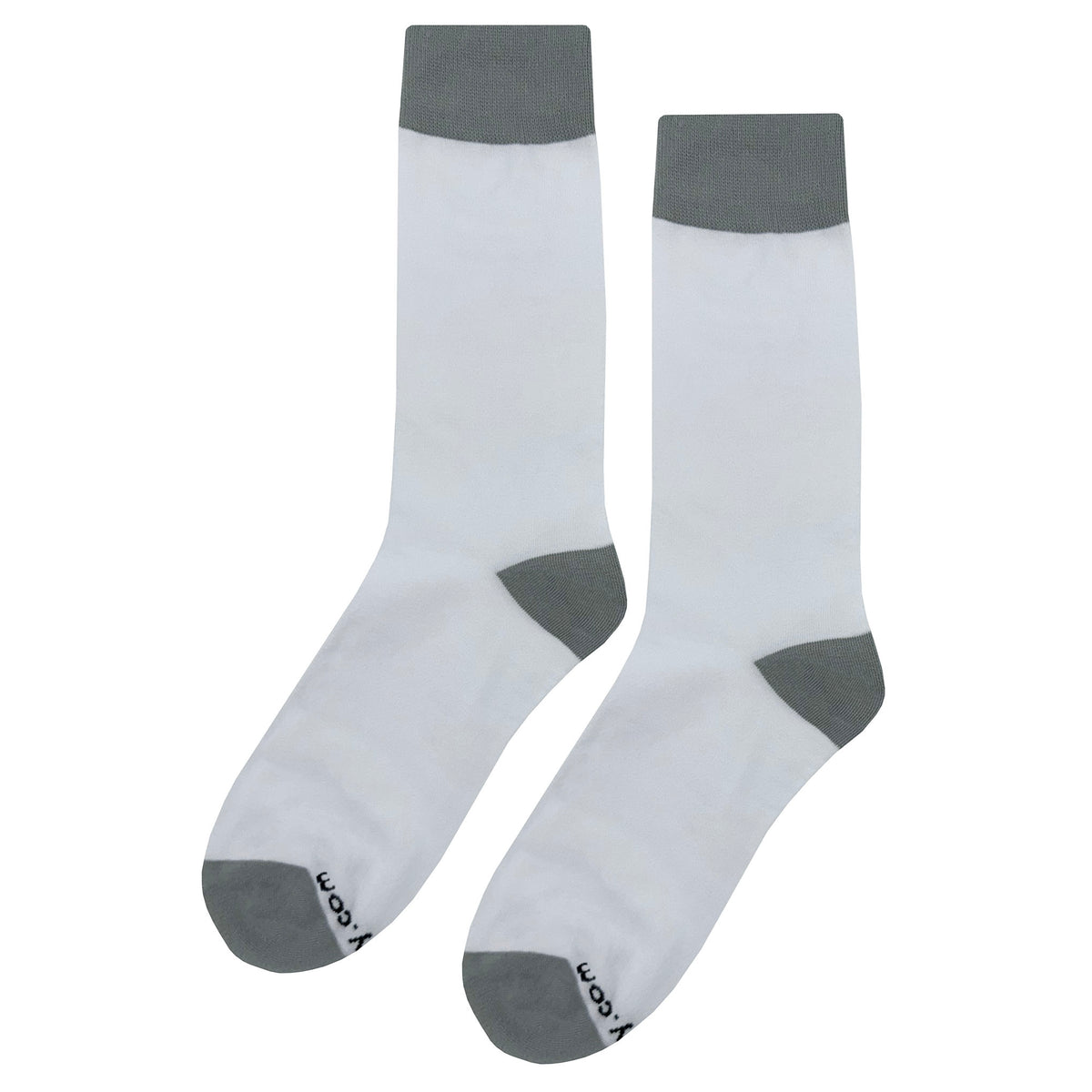 Basic White Socks - Fun and Crazy Socks at Sockfly.com