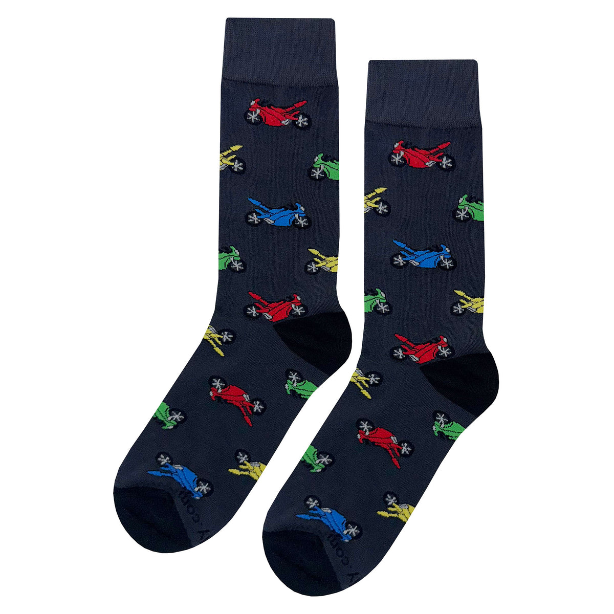 Motorcycle Socks - Fun and Crazy Socks at Sockfly.com