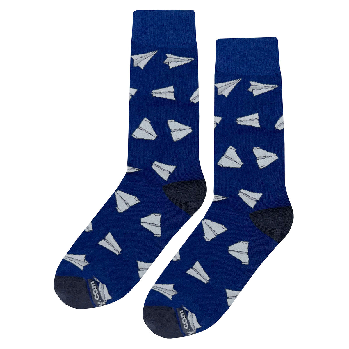 Paper Plane Socks - Fun and Crazy Socks at Sockfly.com