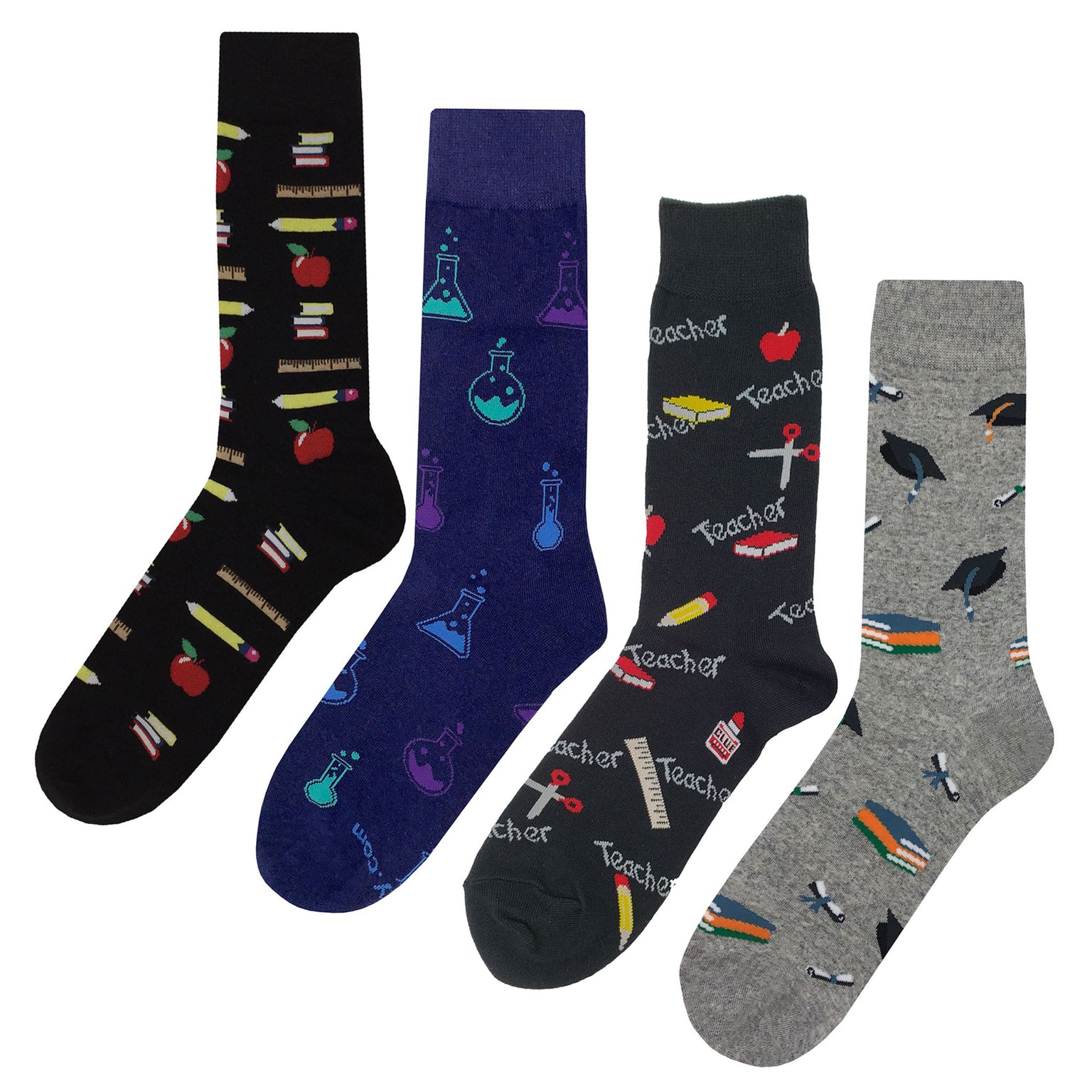 Back to School Socks | Sports, Music and Science | Sockfly