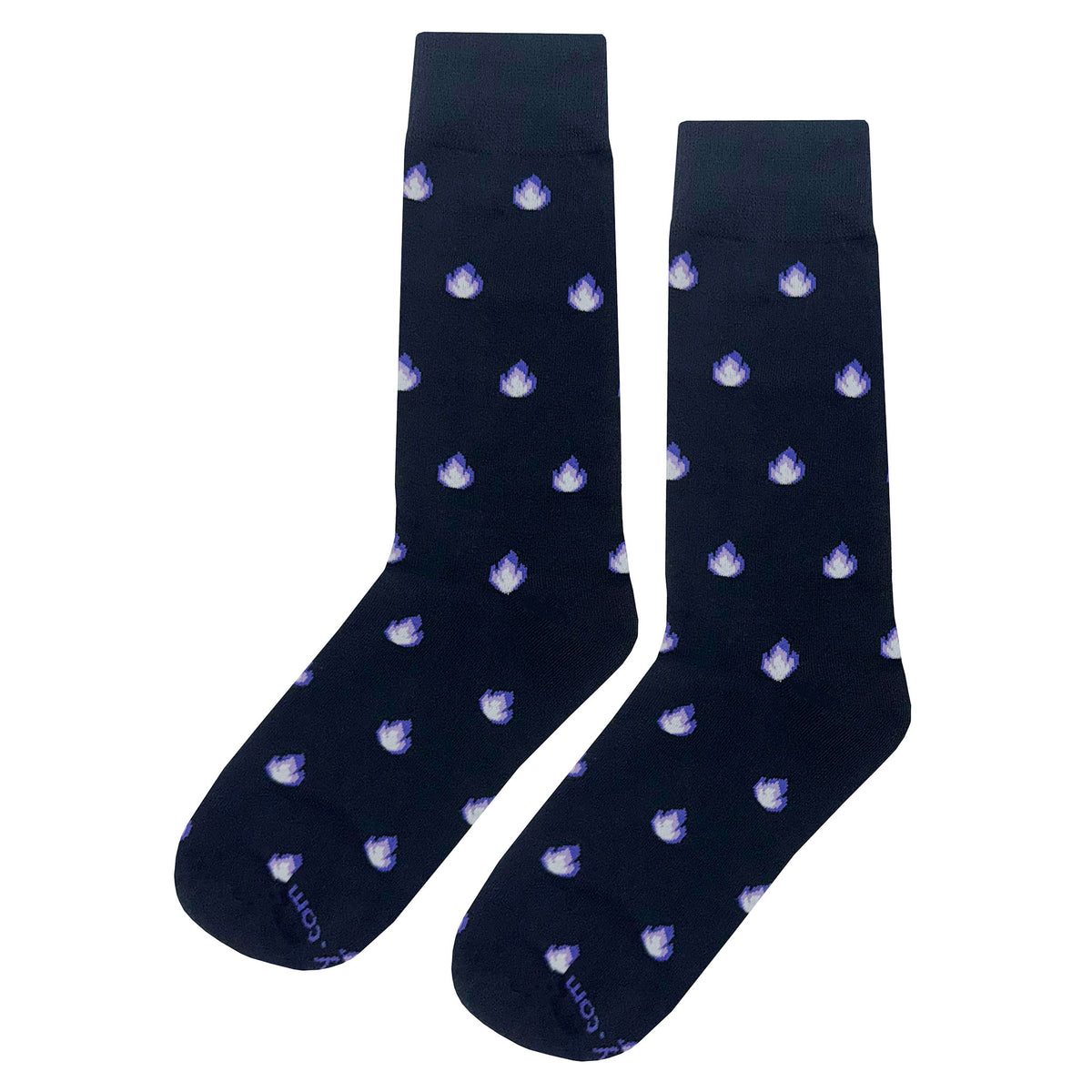 Small Hot Fire Socks - Fun and Crazy Socks at Sockfly.com