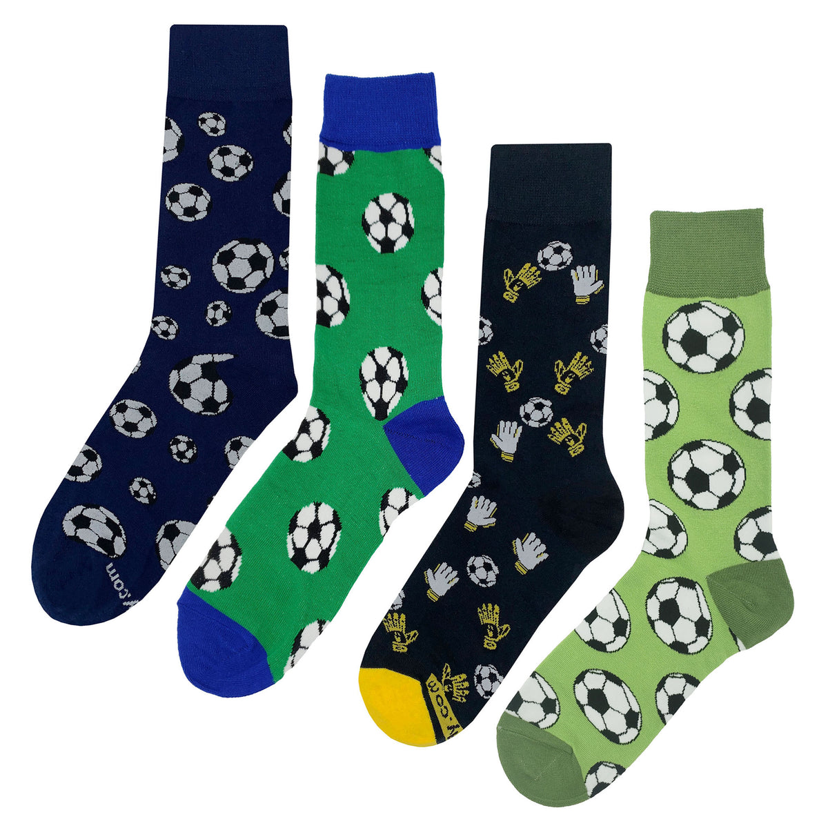Soccer Socks 4 Pack - Fun and Crazy Socks at Sockfly.com