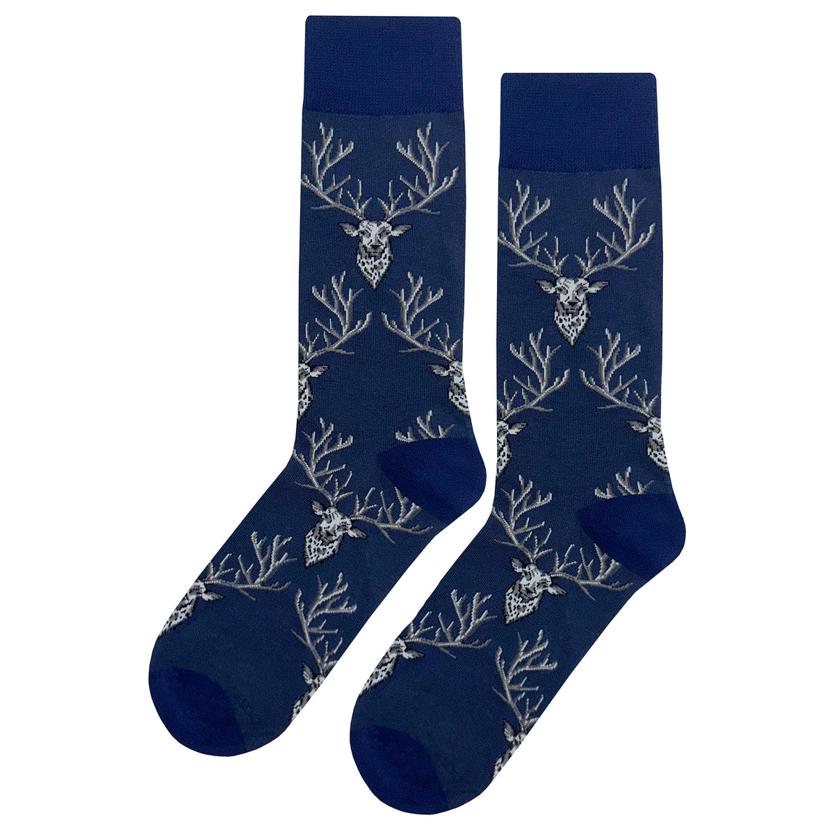 Stag Head Socks - Fun and Crazy Socks at Sockfly.com
