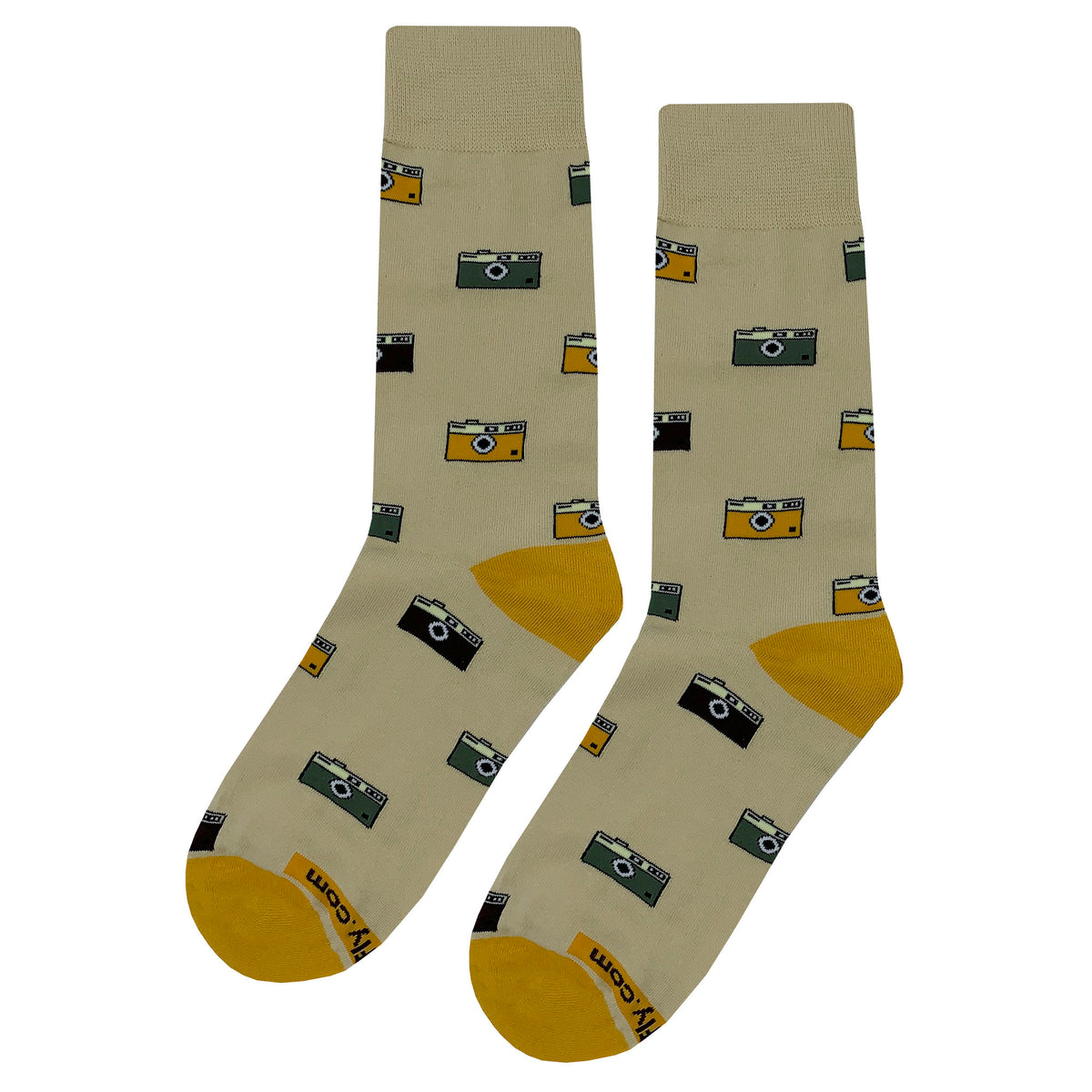 Vintage Camera Socks - Fun and Crazy Socks at Sockfly.com