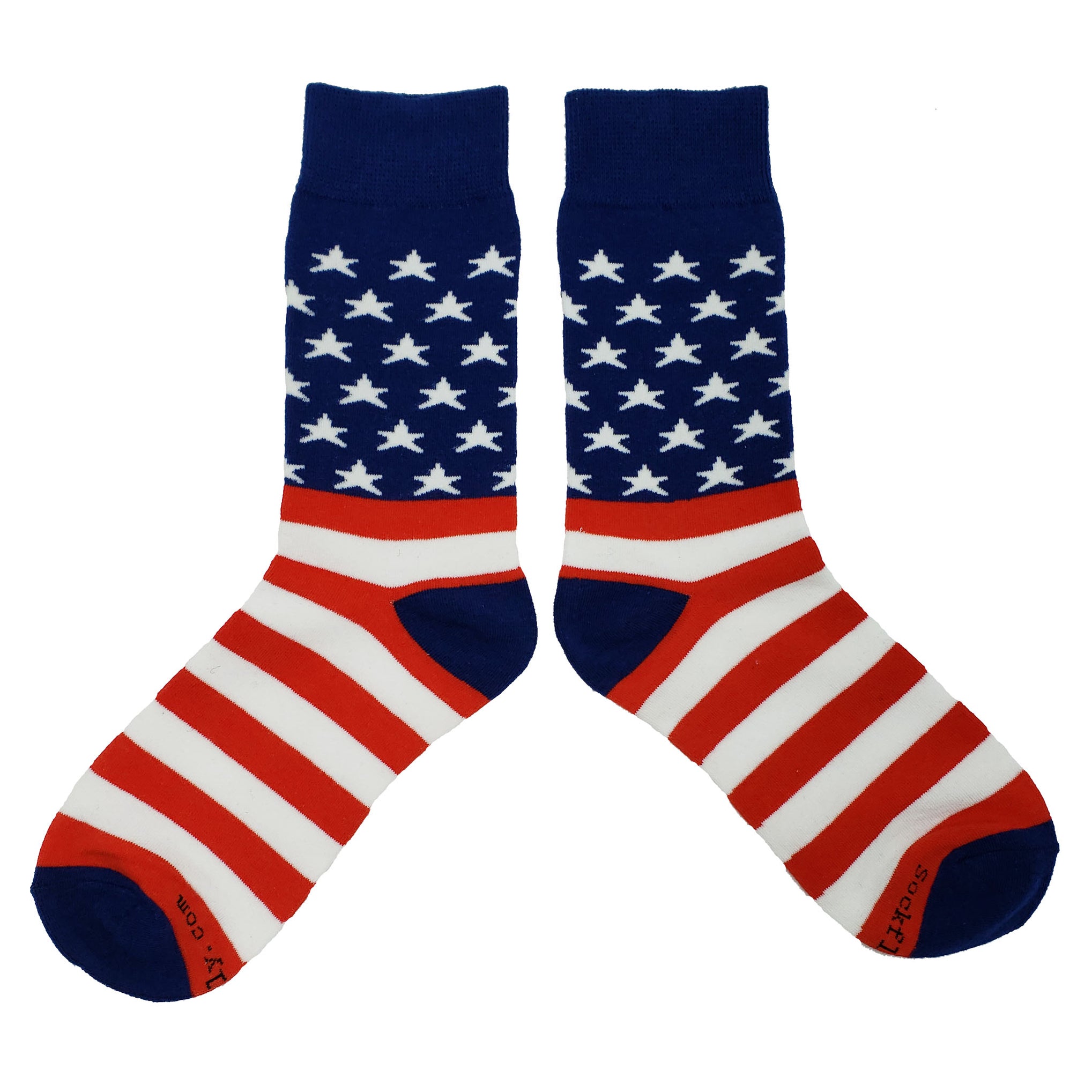 American Flag Socks - Fun and Crazy Socks at Sockfly.com