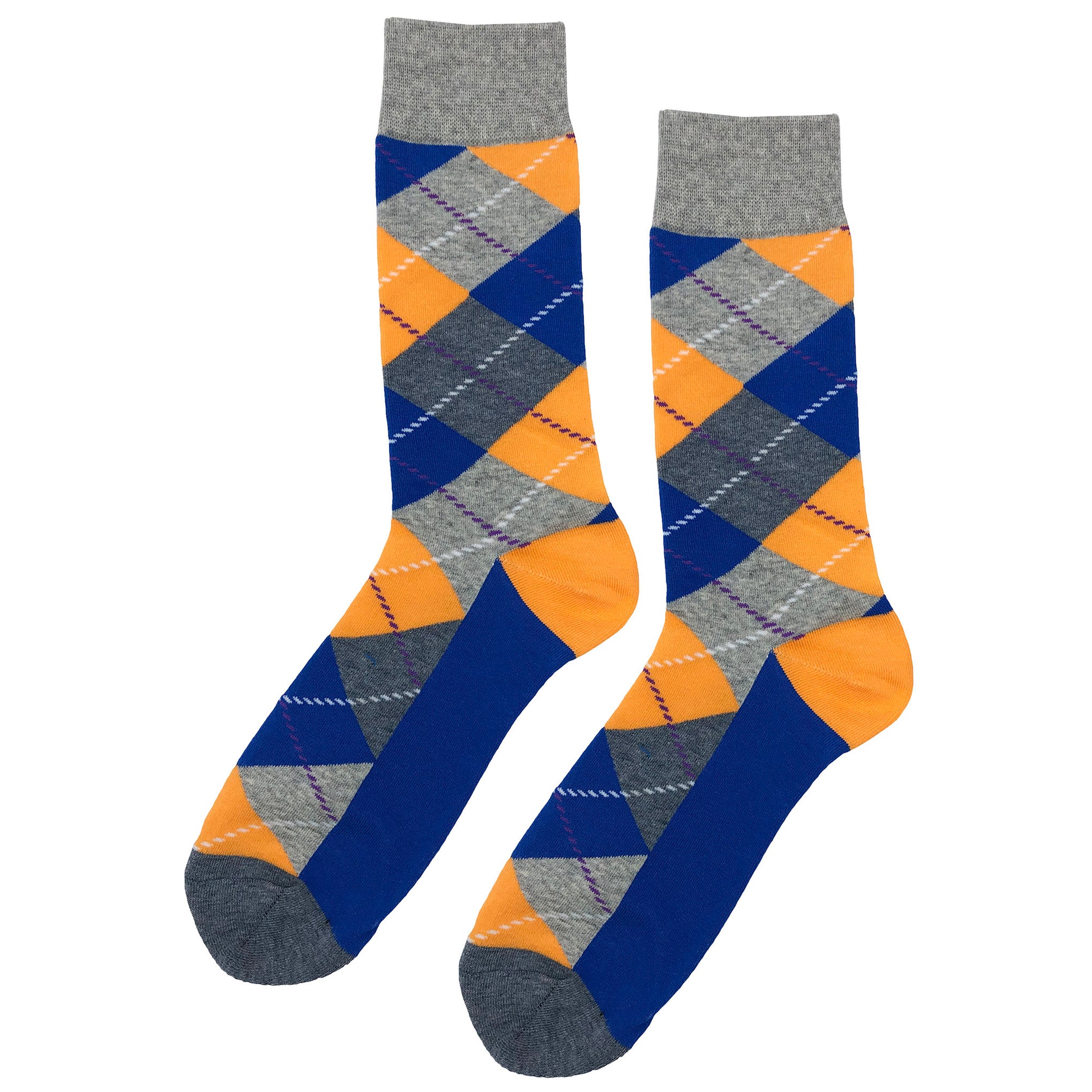 Argyle Pattern Socks | Classic Diamond Designs | Sockfly