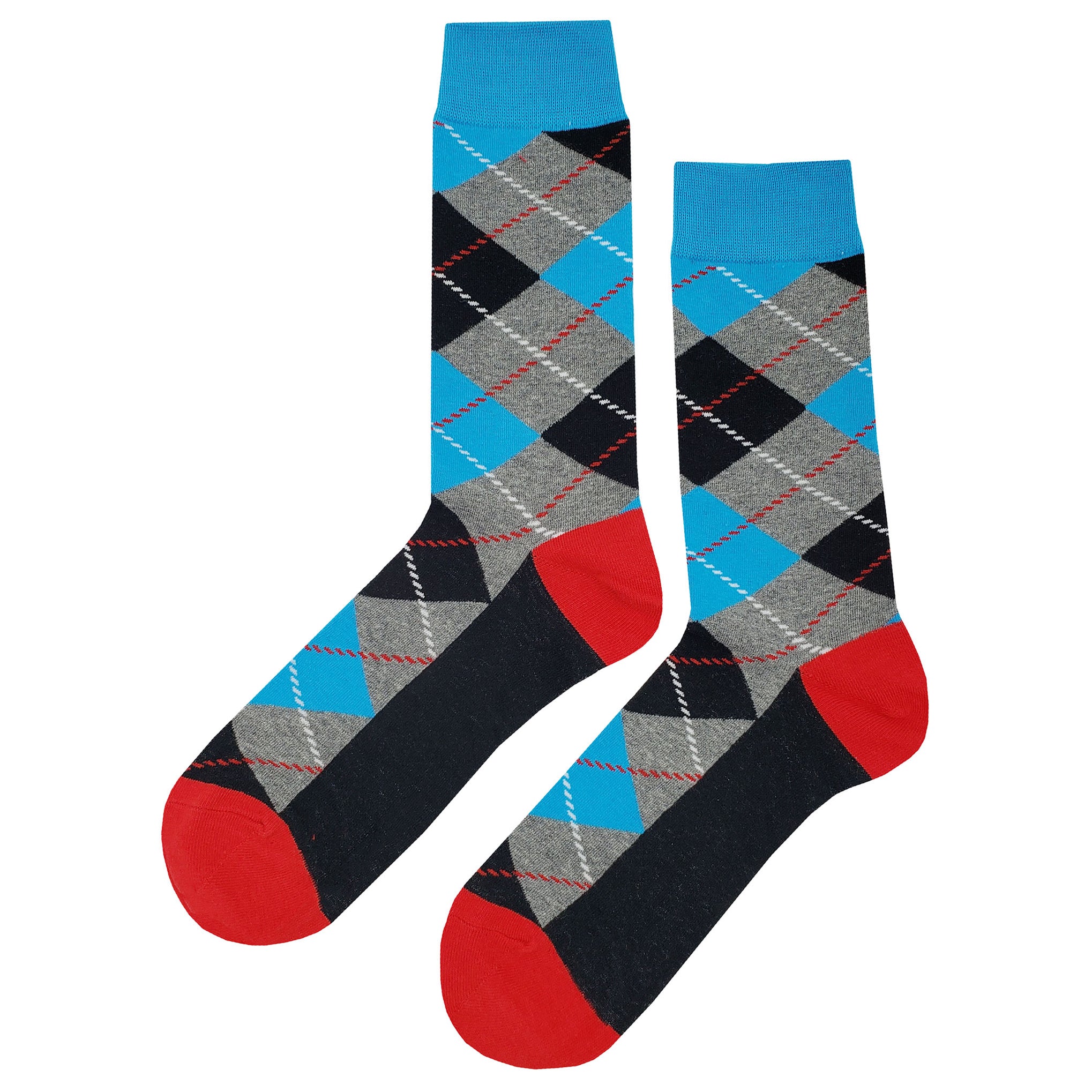 Argyle Pattern Socks | Classic Diamond Designs | Sockfly