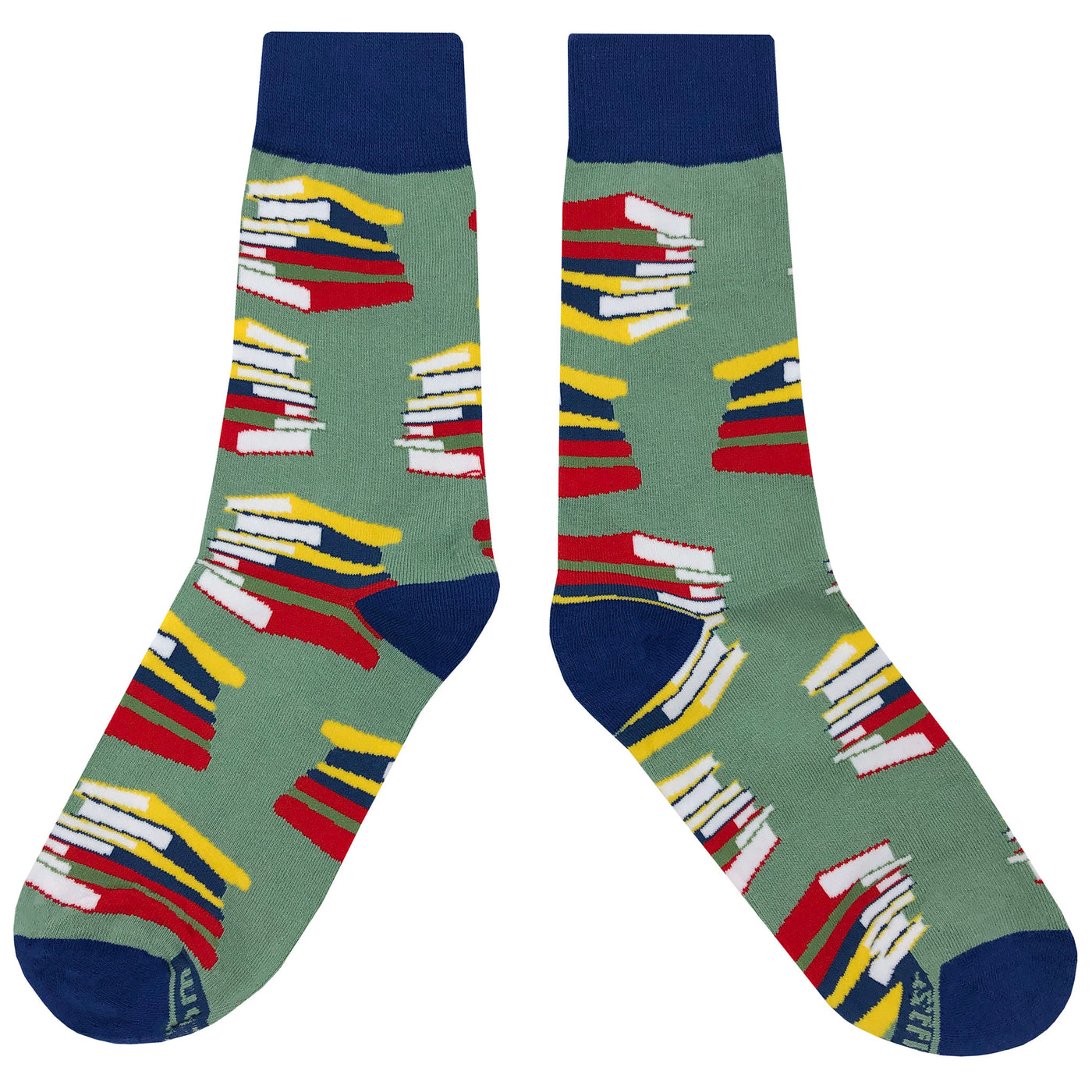Books Stack Socks - Fun and Crazy Socks at Sockfly.com