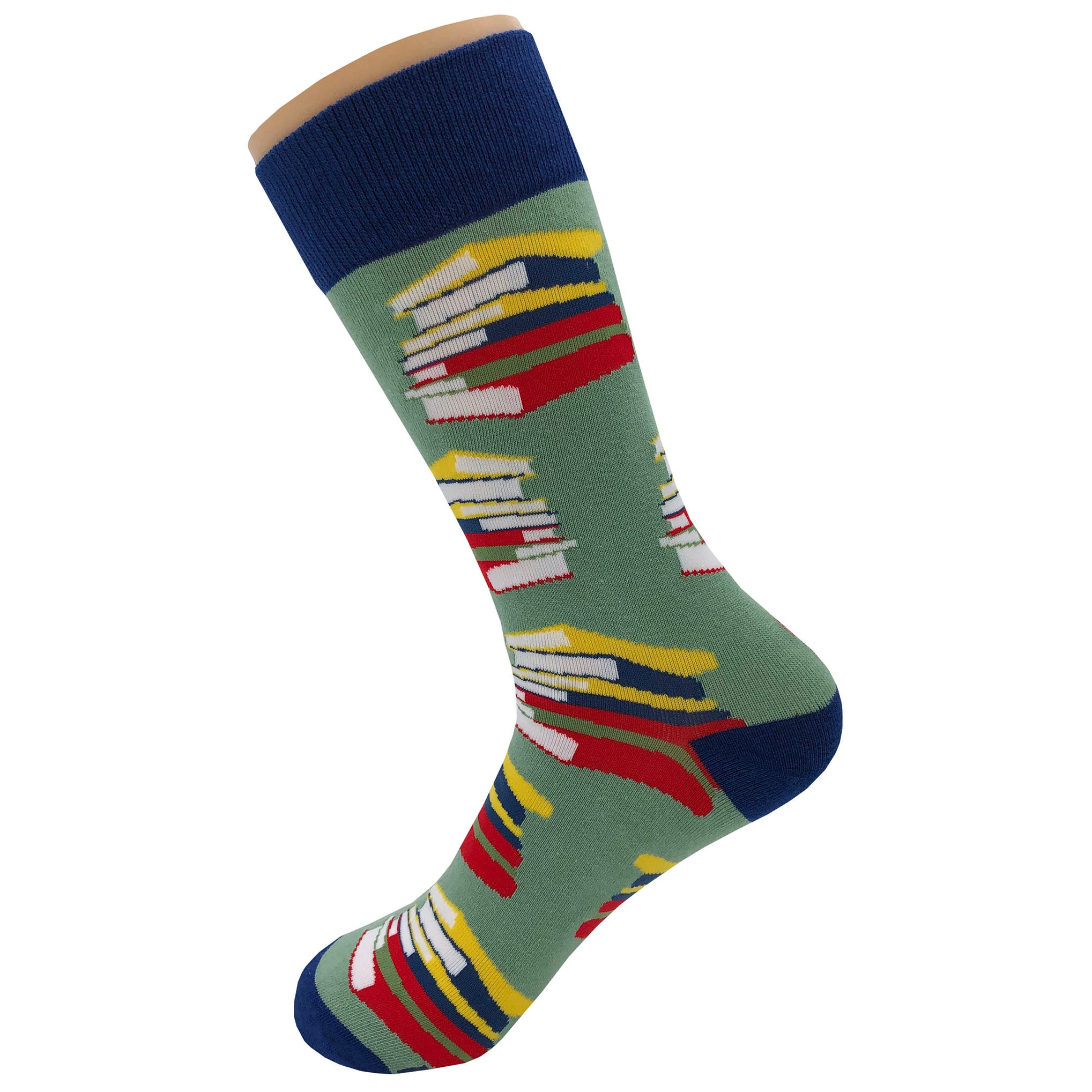 Books Stack Socks - Fun and Crazy Socks at Sockfly.com