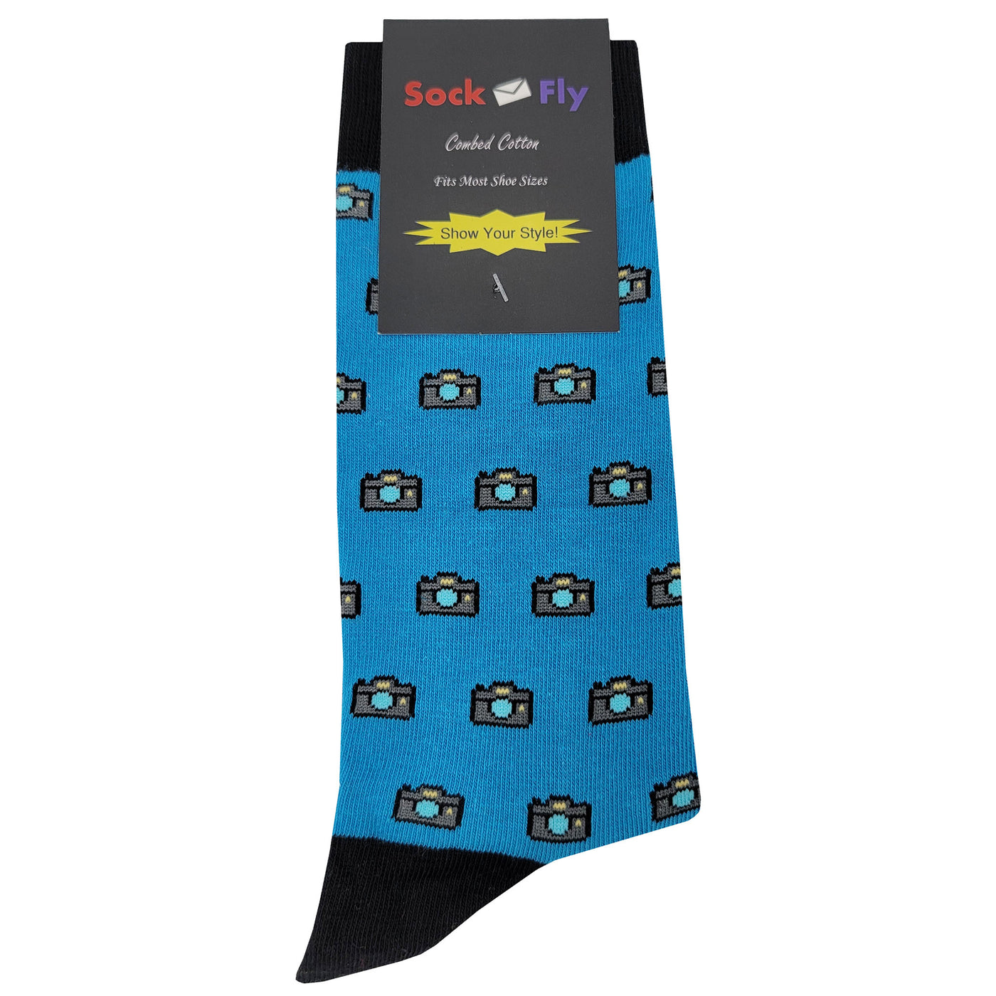 Camera Socks - Fun and Crazy Socks at Sockfly.com
