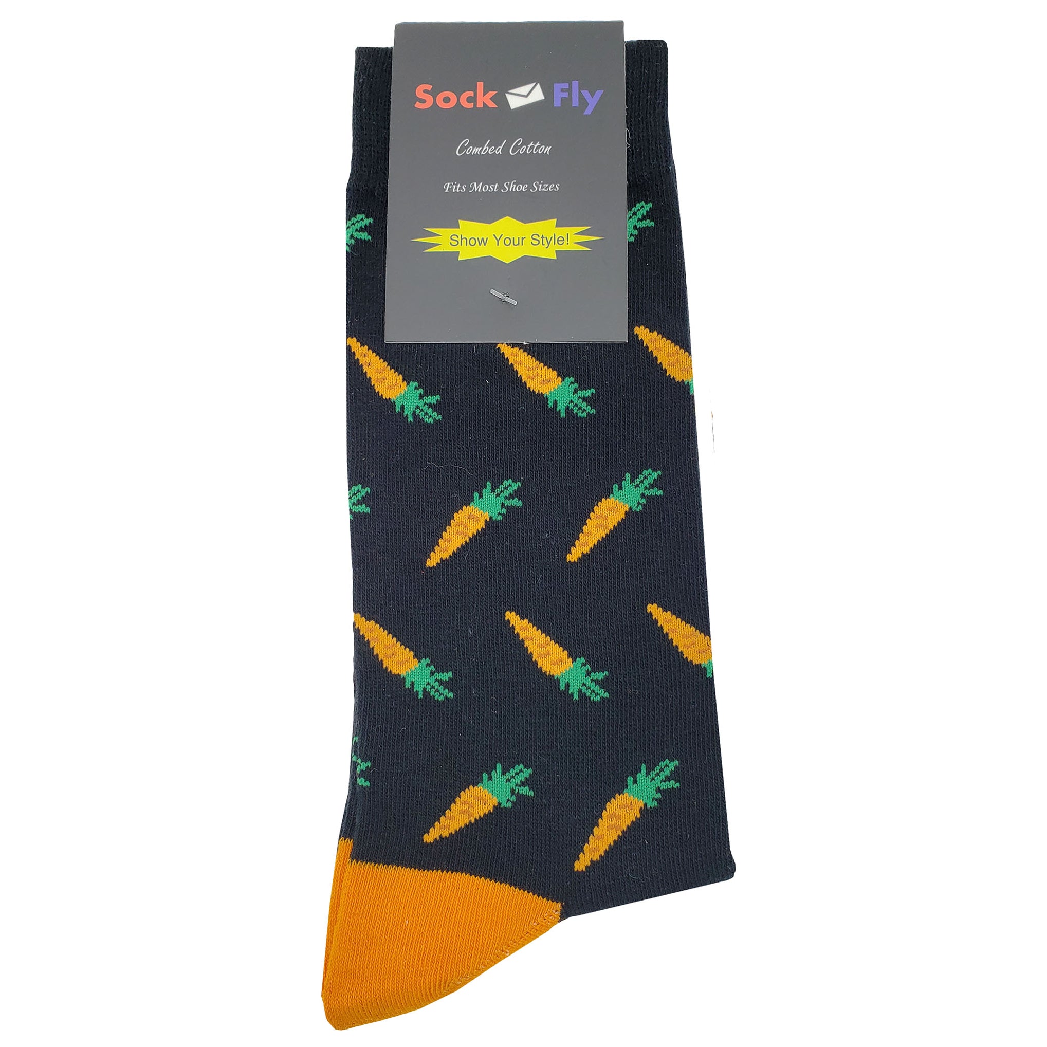 Carrot Socks - Fun and Crazy Socks at Sockfly.com