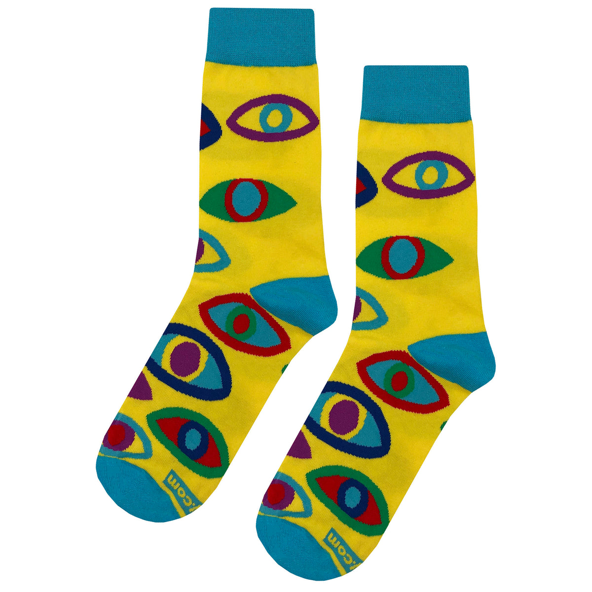 Colorful Eye Socks - Fun and Crazy Socks at Sockfly.com