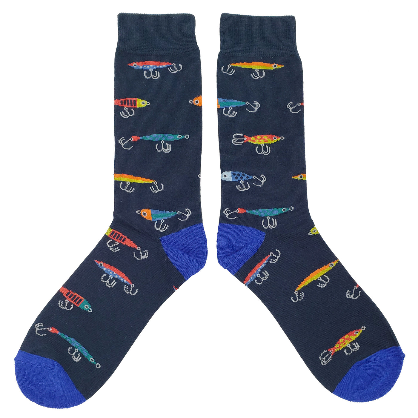 Fishing Lure Socks - Fun and Crazy Socks at Sockfly.com