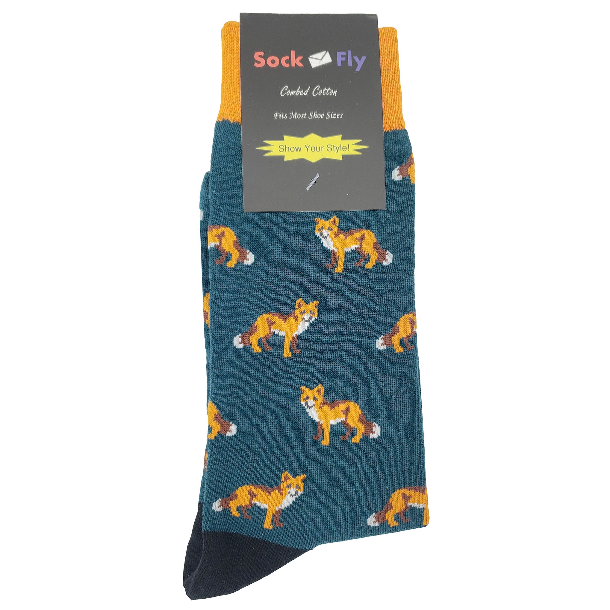 Fox Socks - Fun and Crazy Socks at Sockfly.com