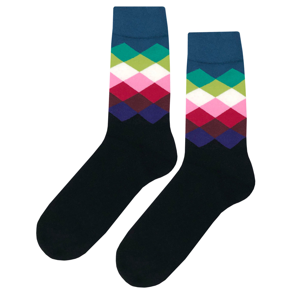 Fresh Diamond Socks - Fun and Crazy Socks at Sockfly.com