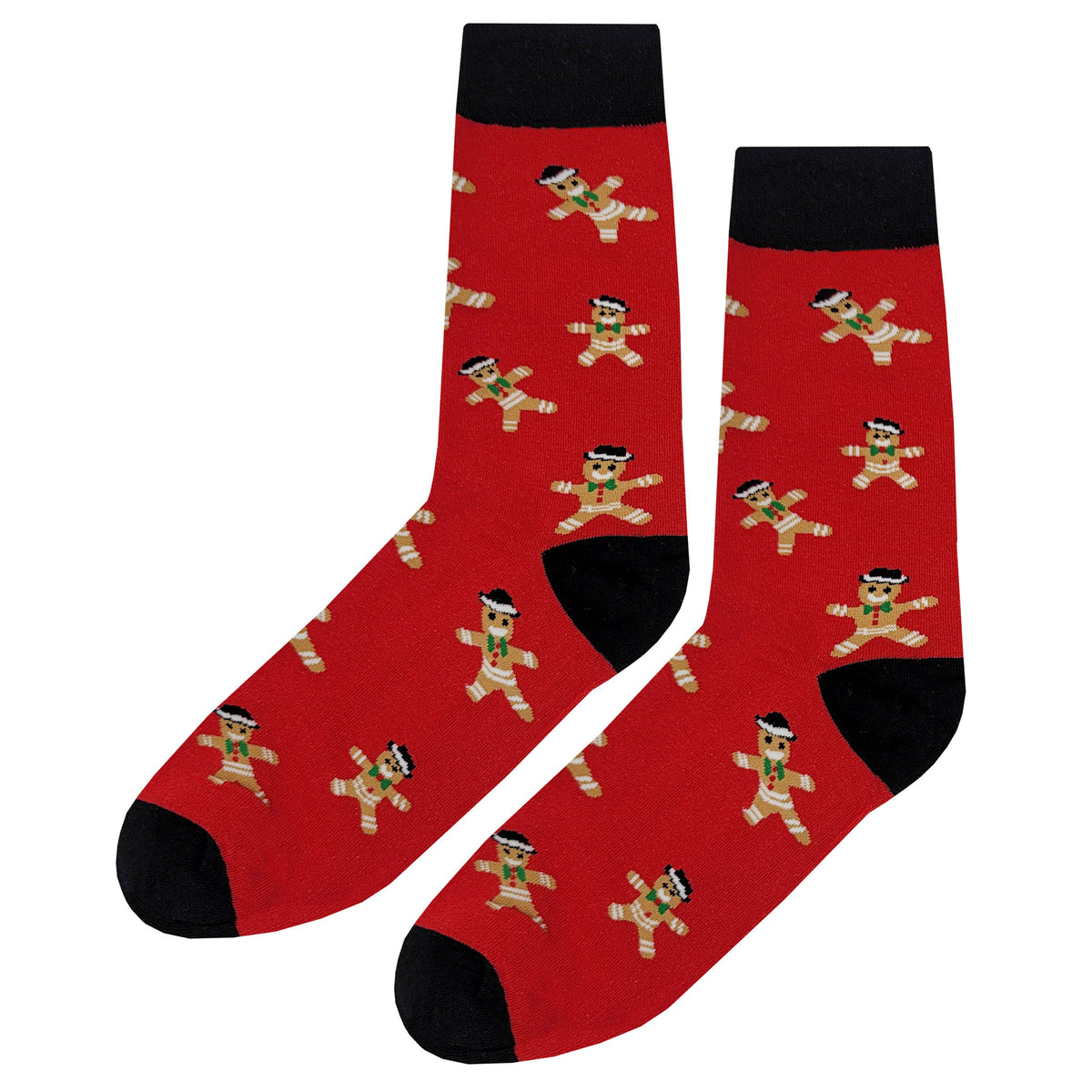 Gingerbread Man Socks - Fun and Crazy Socks at Sockfly.com