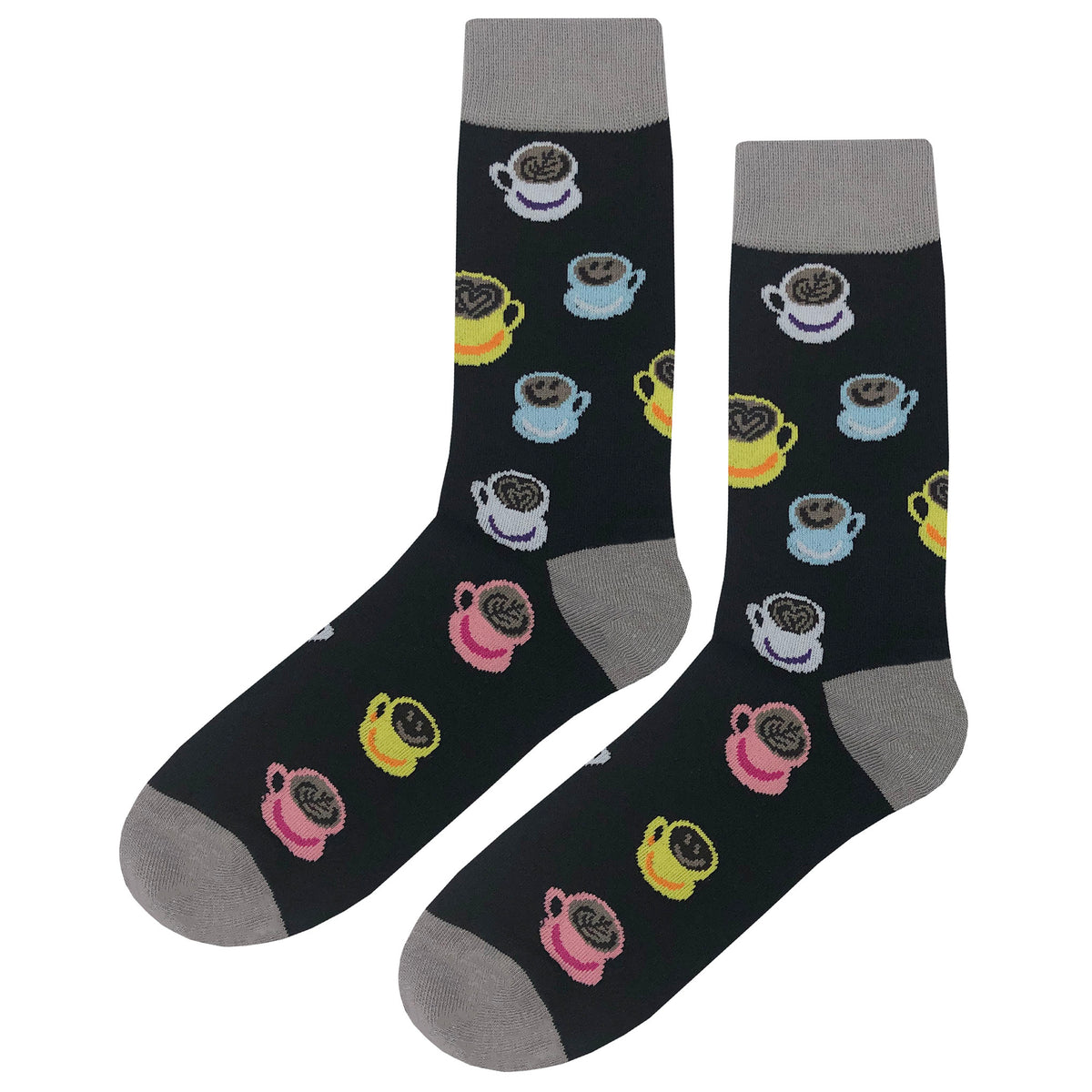 Happy Coffee Socks - Fun and Crazy Socks at Sockfly.com