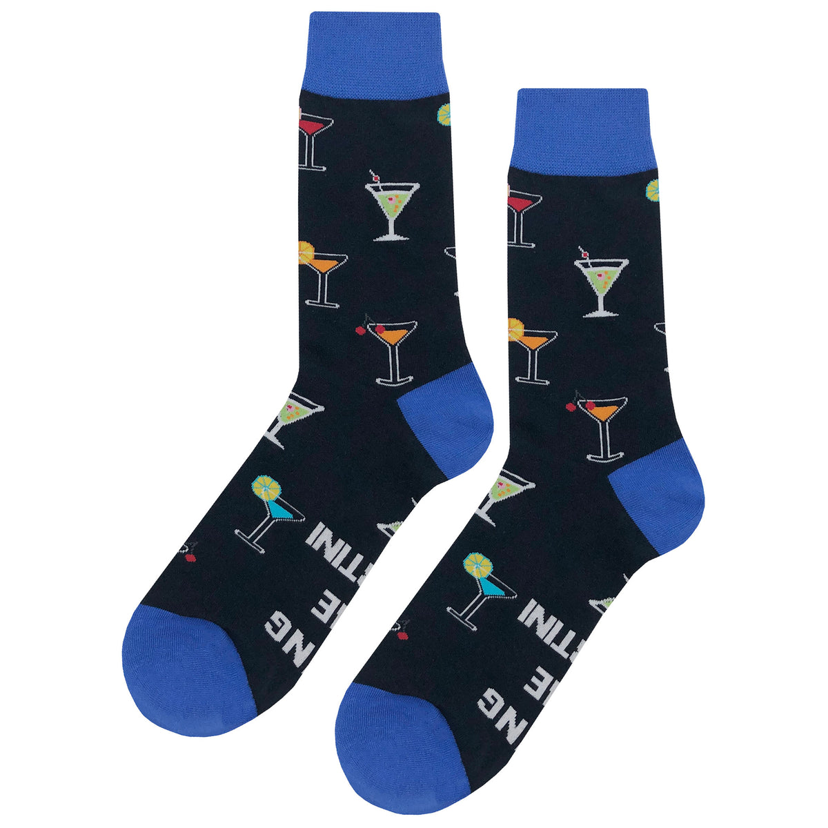 Martini Fun Socks - Fun and Crazy Socks at Sockfly.com