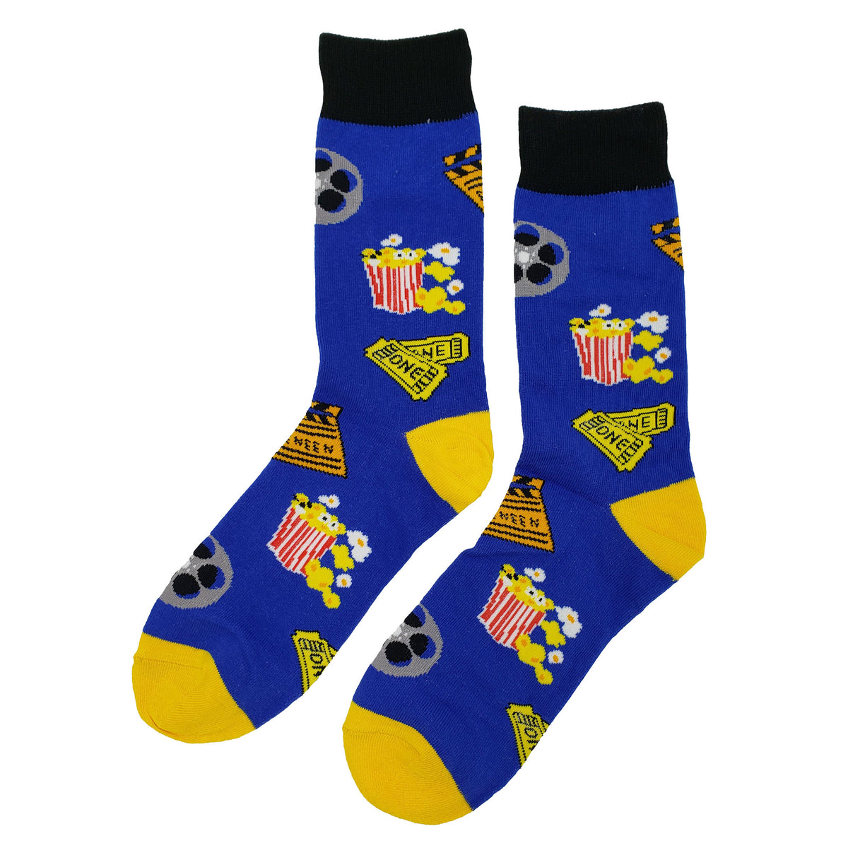 Movie Popcorn Socks - Fun and Crazy Socks at Sockfly.com