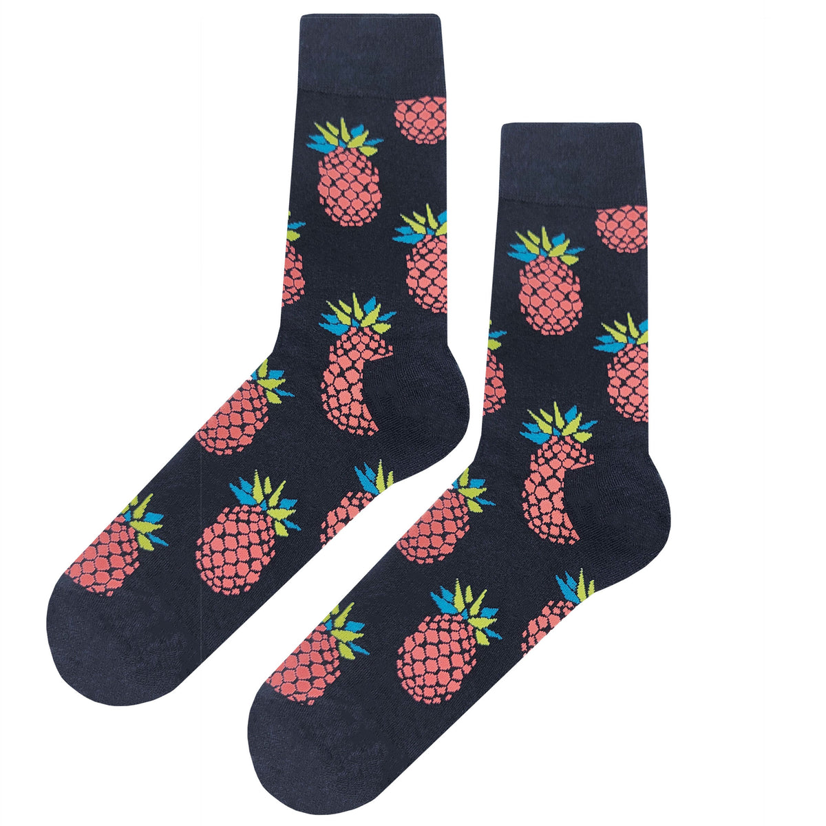 Pink Pineapple Socks - Fun and Crazy Socks at Sockfly.com