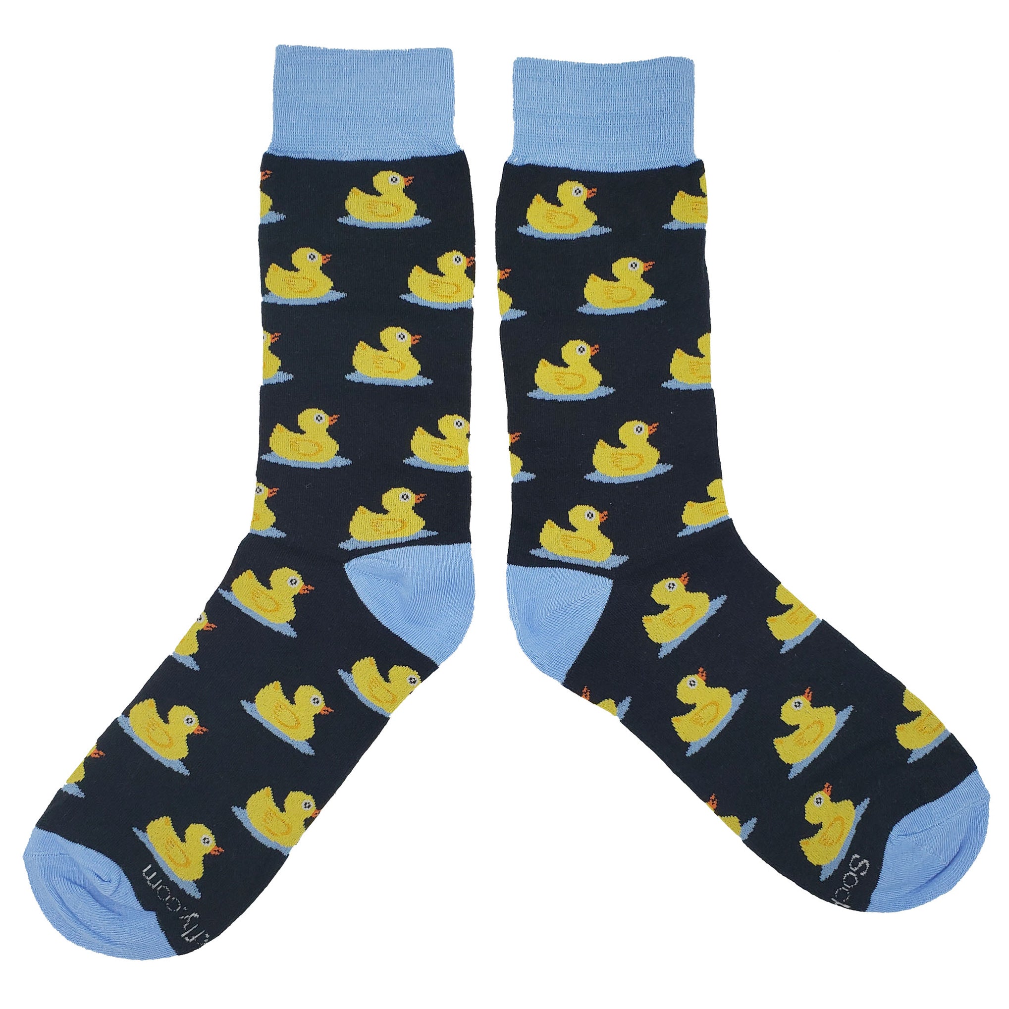 Fun Rubber Duck Socks - Fun and Crazy Socks at Sockfly.com
