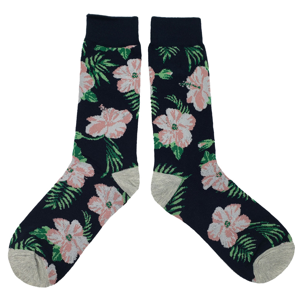 Flower Pattern Socks | Roses, Tulips & Blooms | Sockfly