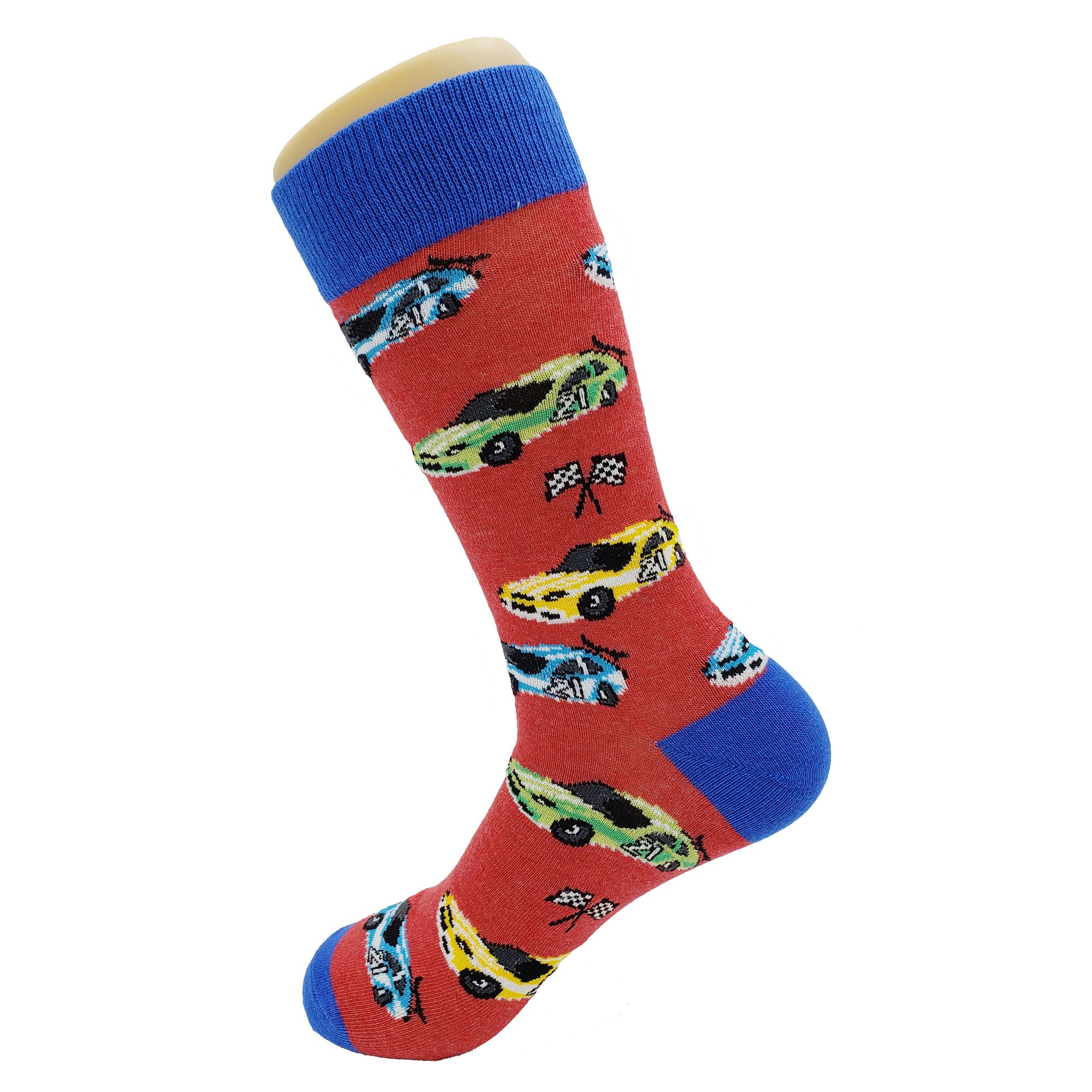 Race Car Socks - Fun and Crazy Socks at Sockfly.com