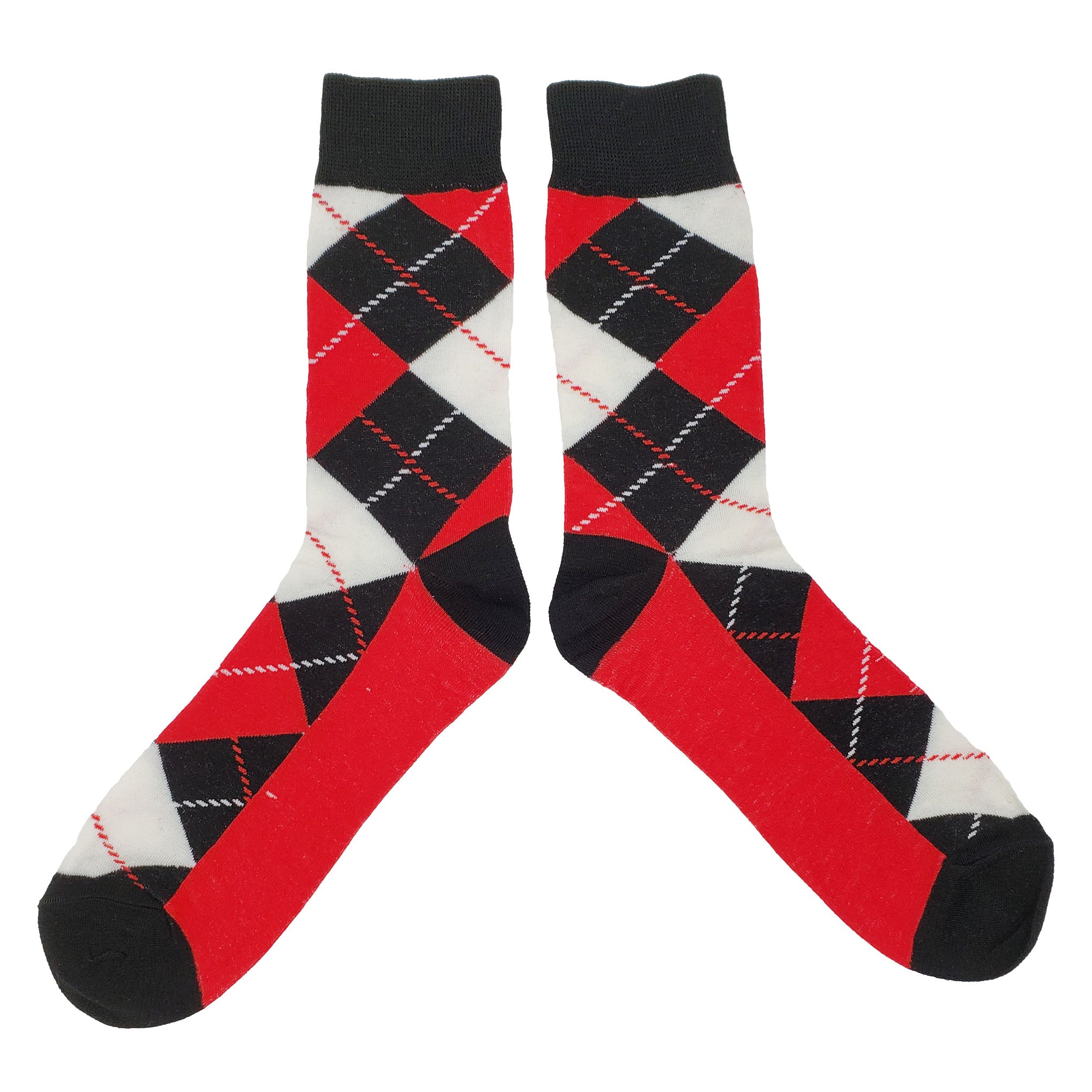 Argyle Pattern Socks | Classic Diamond Designs | Sockfly