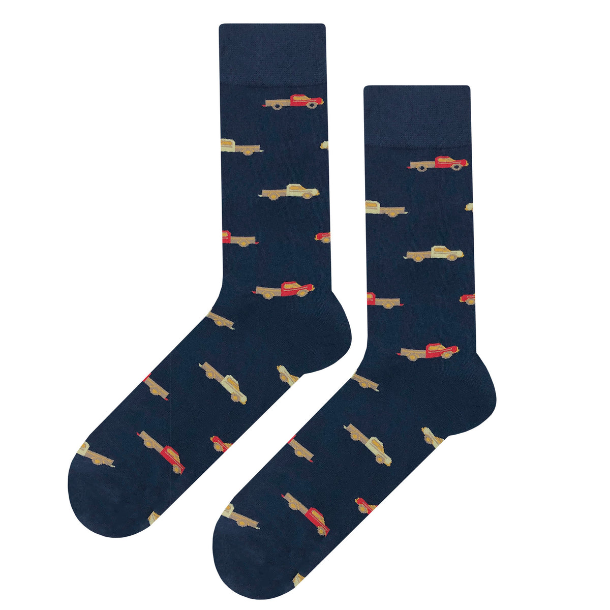 Simple Truck Socks - Fun and Crazy Socks at Sockfly.com