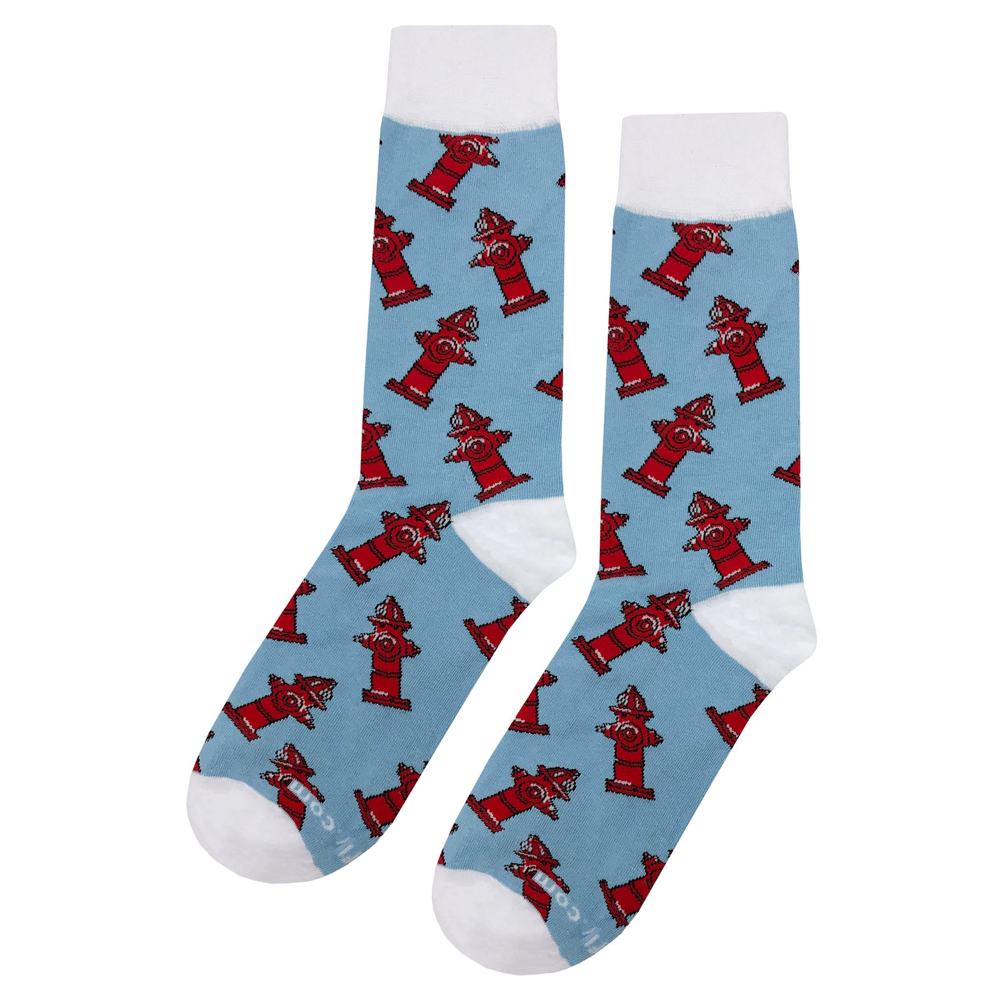 Smiley Hydrant Socks - Fun and Crazy Socks at Sockfly.com