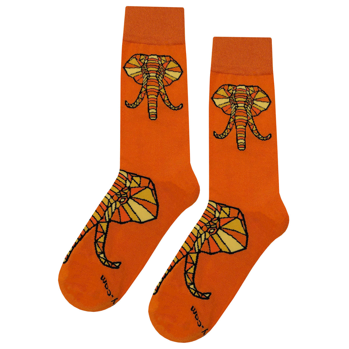 Sunset Elephant Socks - Fun and Crazy Socks at Sockfly.com