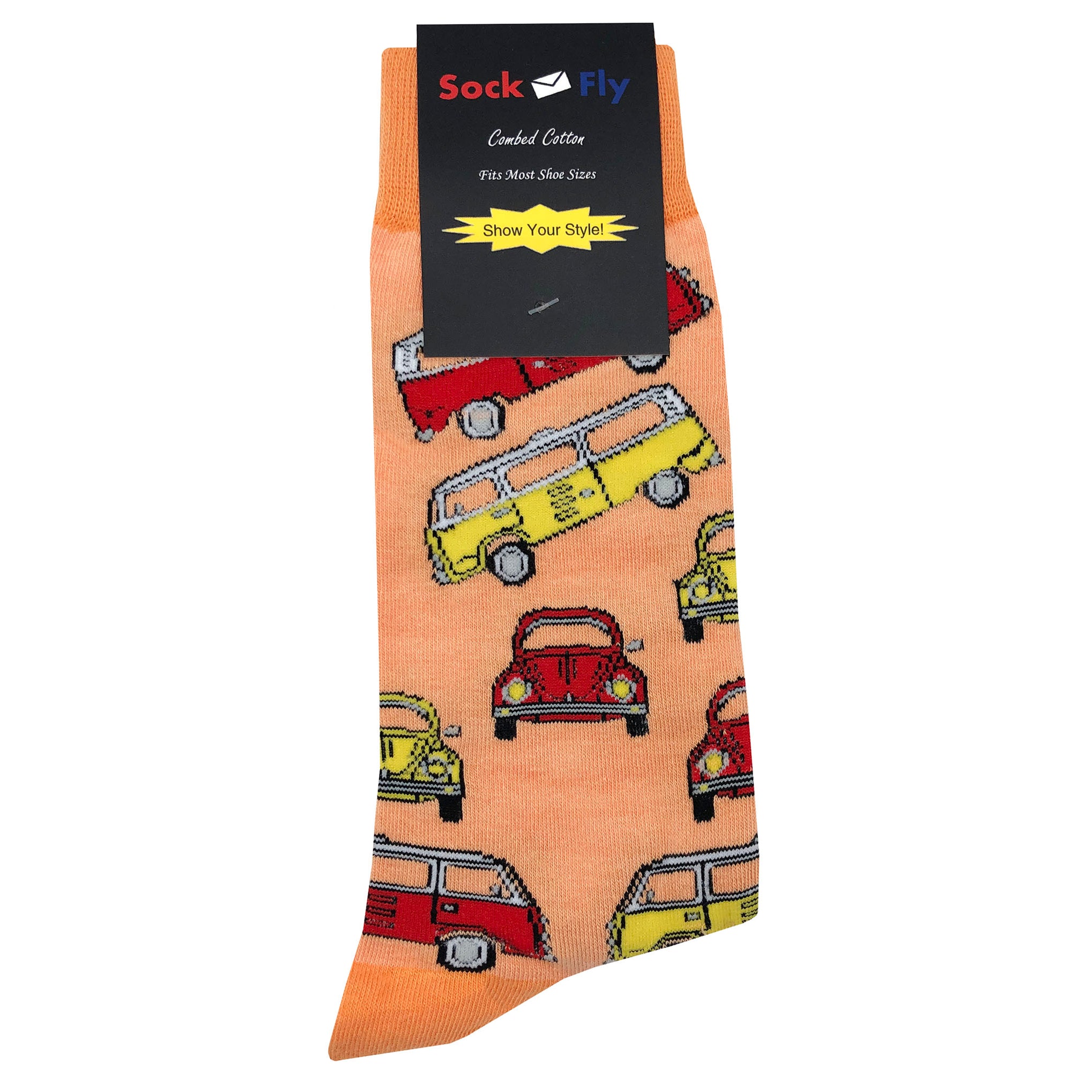 VW Frenzy Socks - Fun and Crazy Socks at Sockfly.com